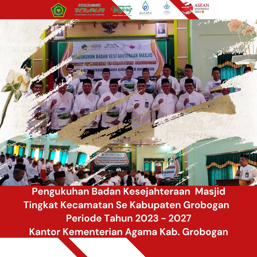 Kepala Kemenag Grobogan Lantik Pengurus BKM Tingkat Kecamatan Periode ... Kepala Kemenag Grobogan Lantik Pengurus BKM Tingkat Kecamatan Periode ...